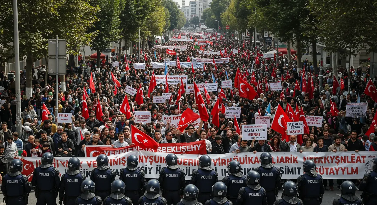 Turkish authorities detain over 1000 people in latest protests