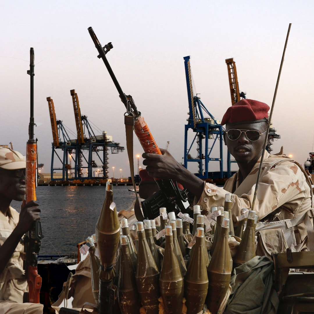 RSF rebel group strike Port Sudan for the first time